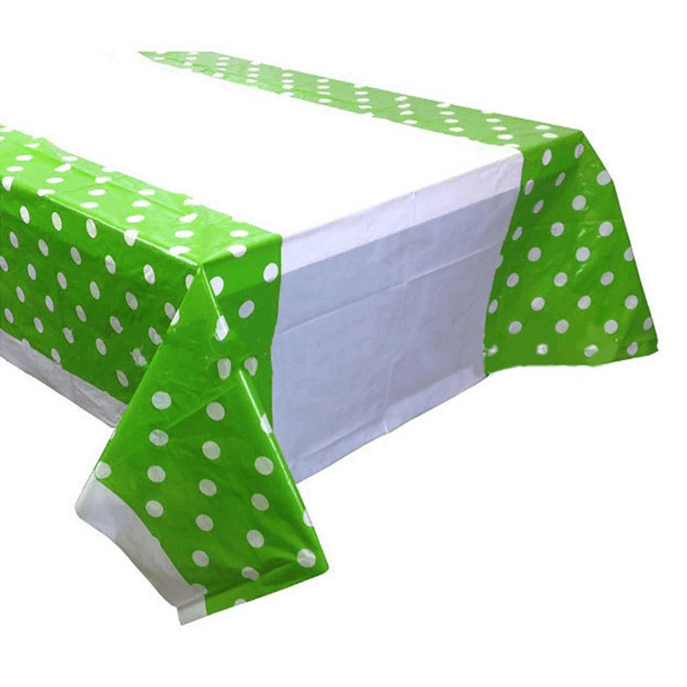 Dot Plastic Table Cover - Freeshop